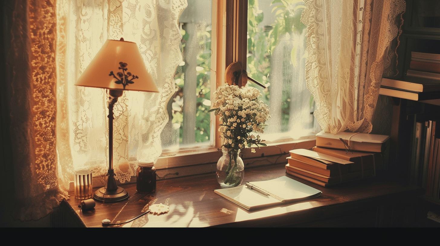 Cottagecore Desk Ideas for a Cozy Workspace - Cottage Core Holly